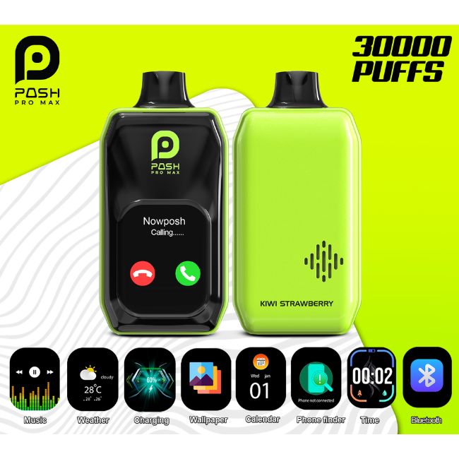 POSH MAX 2.0 5% MESH. DISPO (70ML) 5200 PUFFS 5CT/ BOX