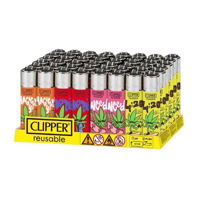 CLIPPER CLASSIC LARGE LIGHTER 48CT/ DISPLAY
